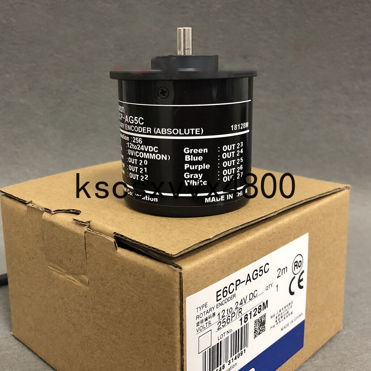 1pc Omron Rotary Encoder E6cp-ag5c 256 2m for sale online | eBay