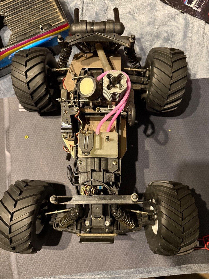 Vintage Traxxas Nitro Stampede #4104 TRX12 Box Art | eBay