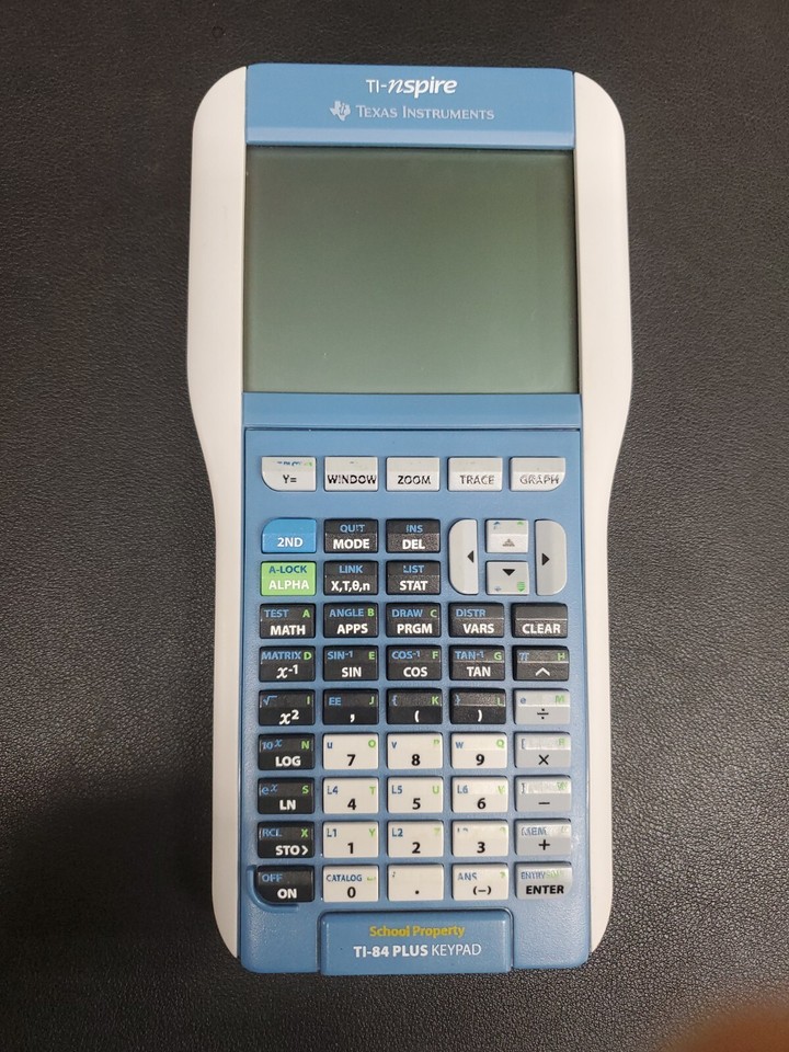 TI-Nspire With TI-84 Plus Keypad Graphing Calculator, Texas Instruments ...