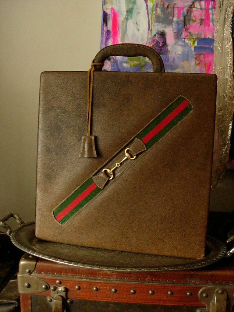 Ultra RARE Vintage GUCCI Game Set Poker Chess Checker Cards Dominoes ...