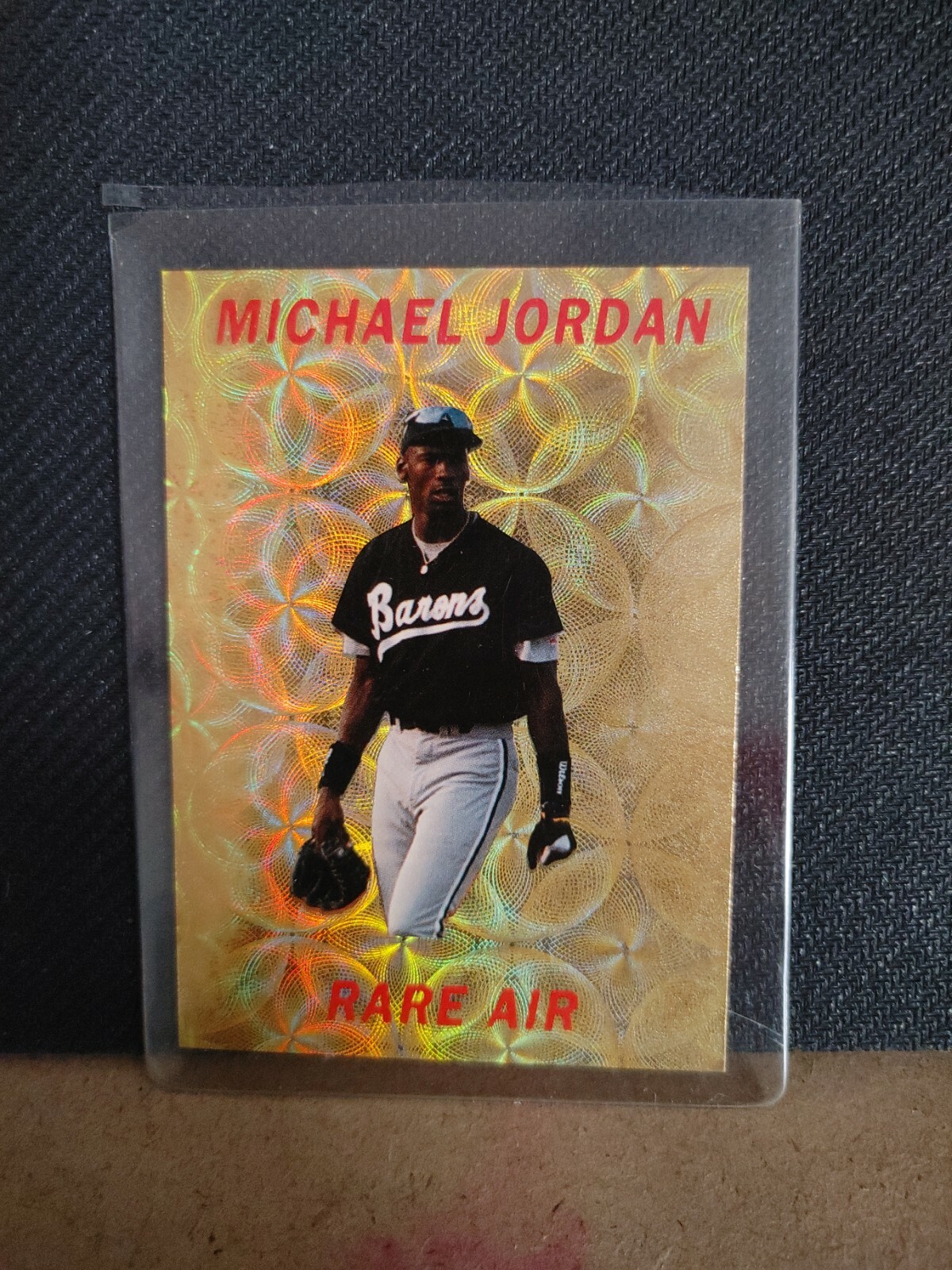 Michael Jordan Rare Air Baseball Promo Card 1 Out Of 10,000 | eBay