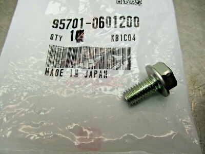 OEM Honda Flange Bolt 6x12 95701-06012-00 | eBay