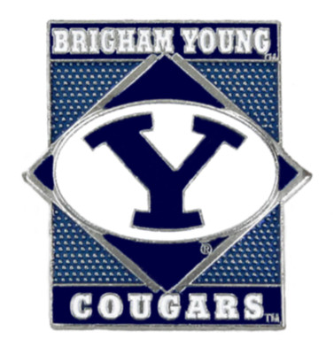 BYU Pins Brigham Young University Pin BYU Cougars Diamond College NCAA ...