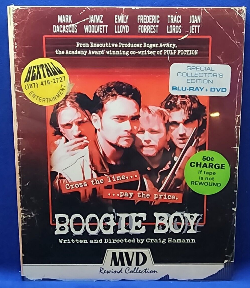 Boogie Boy (Blu-ray+DVD, 1998, MVD Rewind Collection) Traci Lords, Mark ...