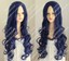 cosplay wig Corpse Bride Tim Burton's Corpse Bride Blue curly hair ...