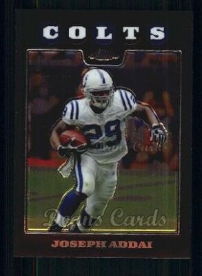 2008 Topps Chrome #50 Joseph Addai Colts LSU 8 - NM/MT | eBay