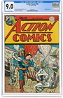 ACTION COMICS #96 CGC VF/NM 9.0 D.C. 1946 CLASSIC UNDERWATER CHESS ...