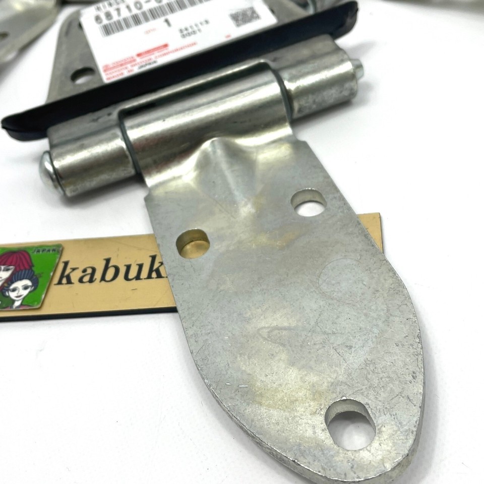 TOYOTA Genuine Front Steel Door Hinges 4P 69-86 Land Cruiser FJ40 BJ40 ...