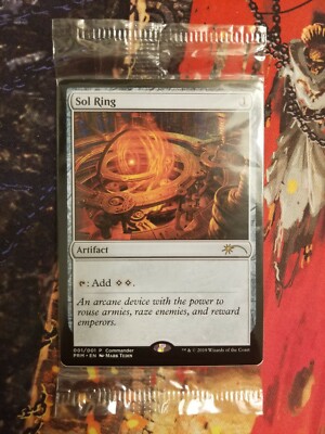 Sol Ring PROMO Magic The Gathering MTG Card - SEALED - Cheap Discounts ...
