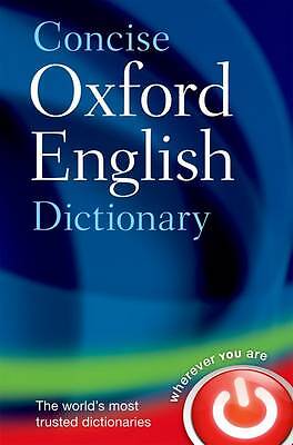 Concise Oxford English Dictionary by Oxford Languages NEW Hardback ...