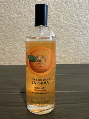 The Body Shop Satsuma Body Mist Spray 3.3 oz Clementine 100 ml | eBay