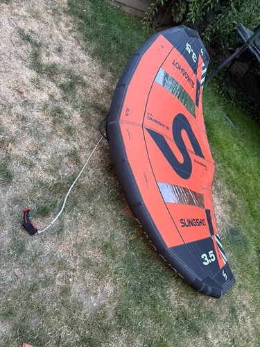 slingshot slingwing v4 3.5m hard handles wing foil foiling hand wing | eBay