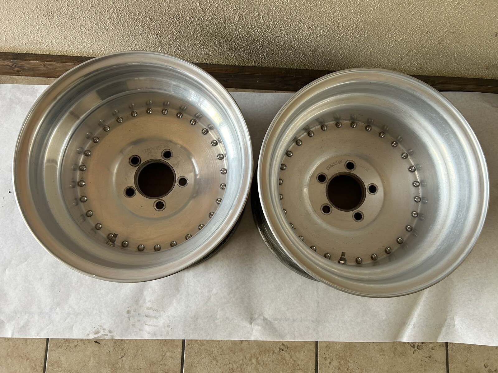 Centerline Vintage Autodrag 15x10 Wheels Chevy GM Drag Race Street Rod ...