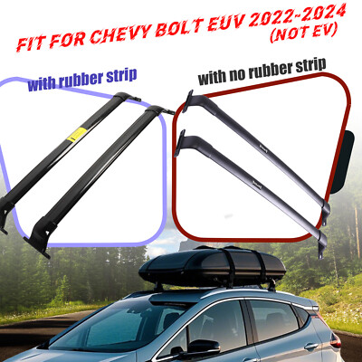 Cross Bars for Chevy Chevrolet Bolt EUV 2022-2024 Roof Rail Luggage ...