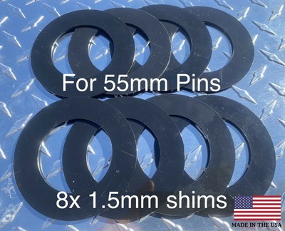 Bucket Pin Shim Kit 55mm for Excavator. Cat Bobcat Deere Komatsu | eBay