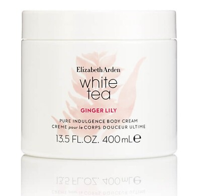 WHITE TEA GINGER LILY by Elizabeth Arden for Women BODY CREAM 13.5 oz ...