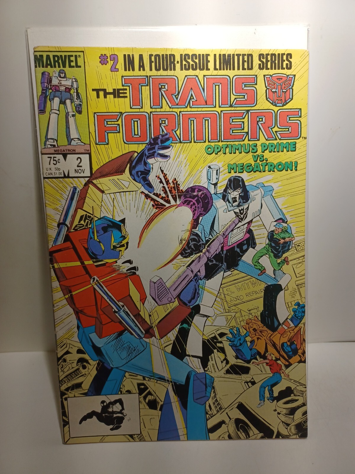 Transformers Marvel Comic #2 - Nov. 1984 Vol. 1 KEY HOT | eBay