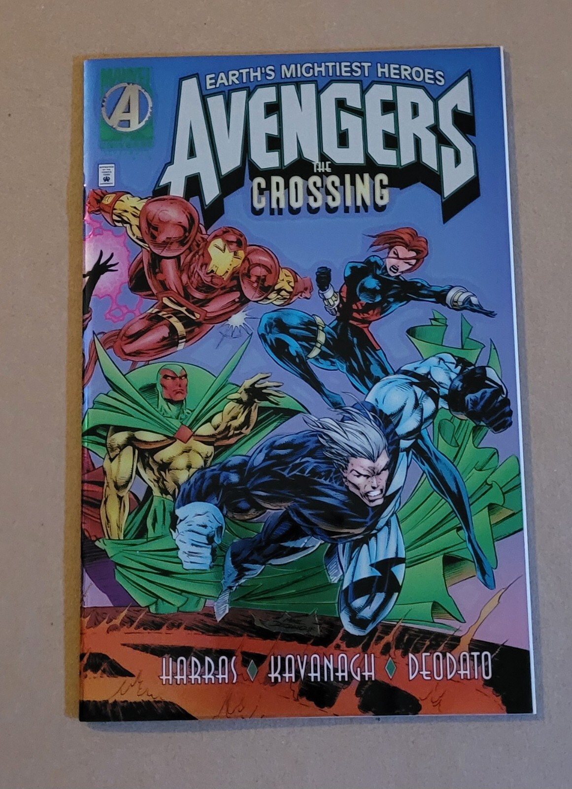 Avengers The Crossing Chromium One-Shot 1995 Marvel Event | eBay