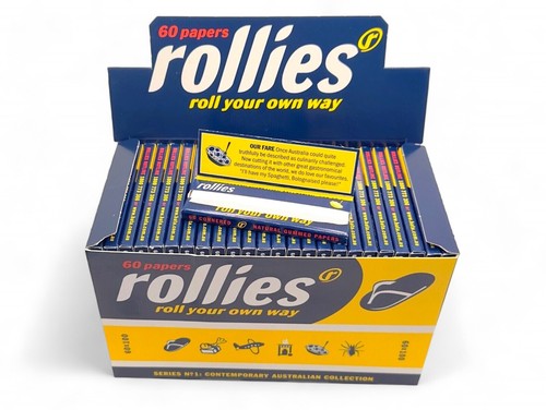 Rollies Paper Box 100 pack x 60 sheets 6000 Smoking Cigarette papers ...