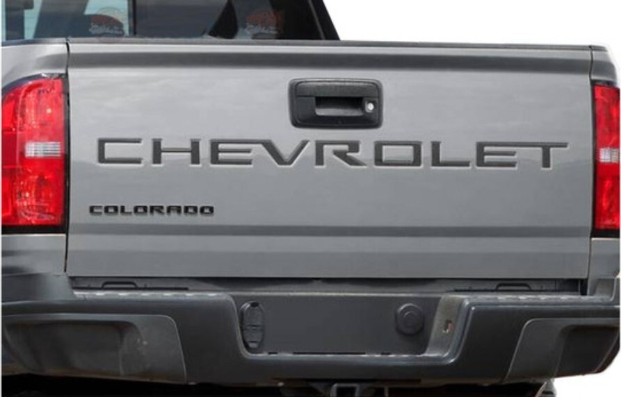 2021-2022 CHEVROLET COLORADO tailgate Letters Tailgate Decals | eBay