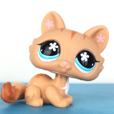 Authentic Littlest Pet Shop #649 Crouching Kitty Kitten Cat / Original ...
