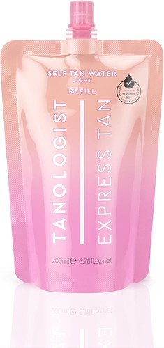 Tanologist Express Self Tan Water Refill - Hydrating Sunless Tanning ...