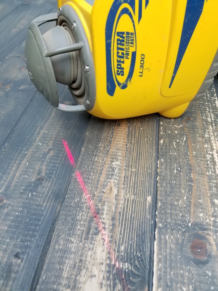 Trimble SPECTRA PRECISION LASER LL300 Surveying with Case *FOR PARTS ...