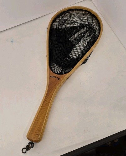 Orvis Wood Fishing Trout Net RFW 19" Small | eBay