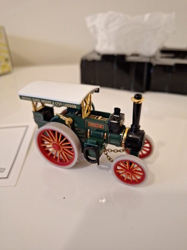 MATCHBOX COLLECTABLES YAS 08M 1912 BURRELL TRACTION ENGINE 1/43 DIECAST ...