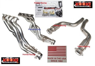 Kooks 2 '' headers and H.O green catted mid pipes 2015-23 Challenger ...