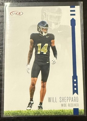 2025 Sage Football Blue Will Sheppard #173 Tampa Bay Buccaneers | eBay