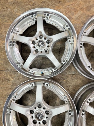 JDM Wheels RAYS 18x8/9 5x114.3 35/42 Volk Racing SF Challenge Set4 | eBay