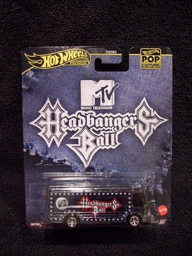 Hot Wheels Pop Culture Mtv Headbangers Ball Tour Bus Die Cast. | eBay