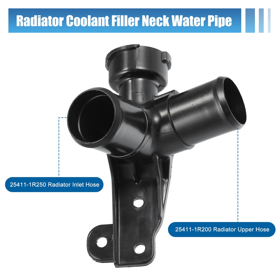 Engine Radiator Coolant Filler Neck with Cap ONE Custom for Hyundai ...