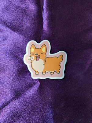 HEH Corgi Sticker Water Bottle Phone Sticker Laptop Sticker | eBay