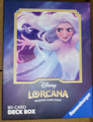 Disney Lorcana TCG The First Chapter: Elsa 80-Card Deck Box |BRAND NEW ...