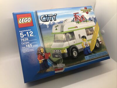 New LEGO CITY Camper 7639 NEW RETIRED SOLD OUT 2009 SET Vehicle Car ...