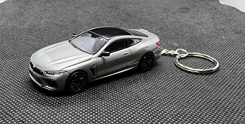 1:64 DIECAST MODEL CARS, BMW M8 coupe KEYRINGS KEYCHAINS GREAT GIFTS ...