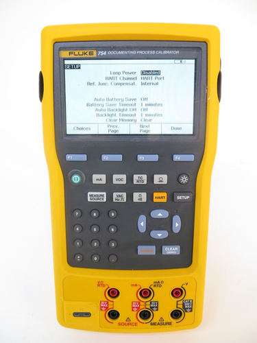 Fluke 754 Documenting Process Calibrator with HART Communication for ...