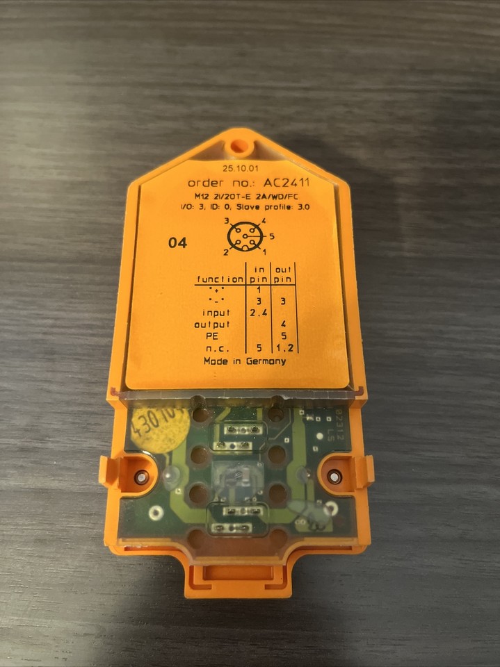 AC2411 Ifm Electronic Gmbh Compact Interface Relay Module M12 | eBay