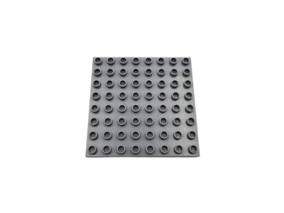 Lego® Duplo Base plate Building plate 8x8 DARK BLUISH GREY (DBG) | eBay