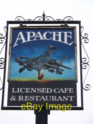 Photo 6x4 Sign at the Museum of Army Flying Over Wallop This sign is ...