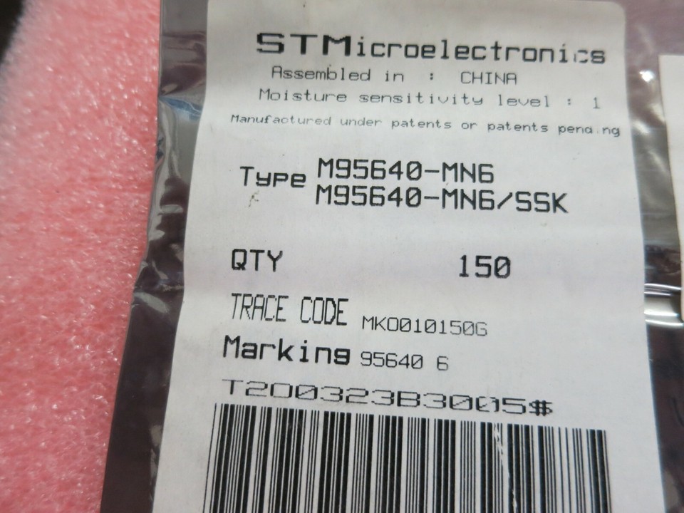(1 PC ) BRAND NEW M95640-MN6 IC EEPROM 64K SPI 20MHZ 8SO *US STOCK** | eBay