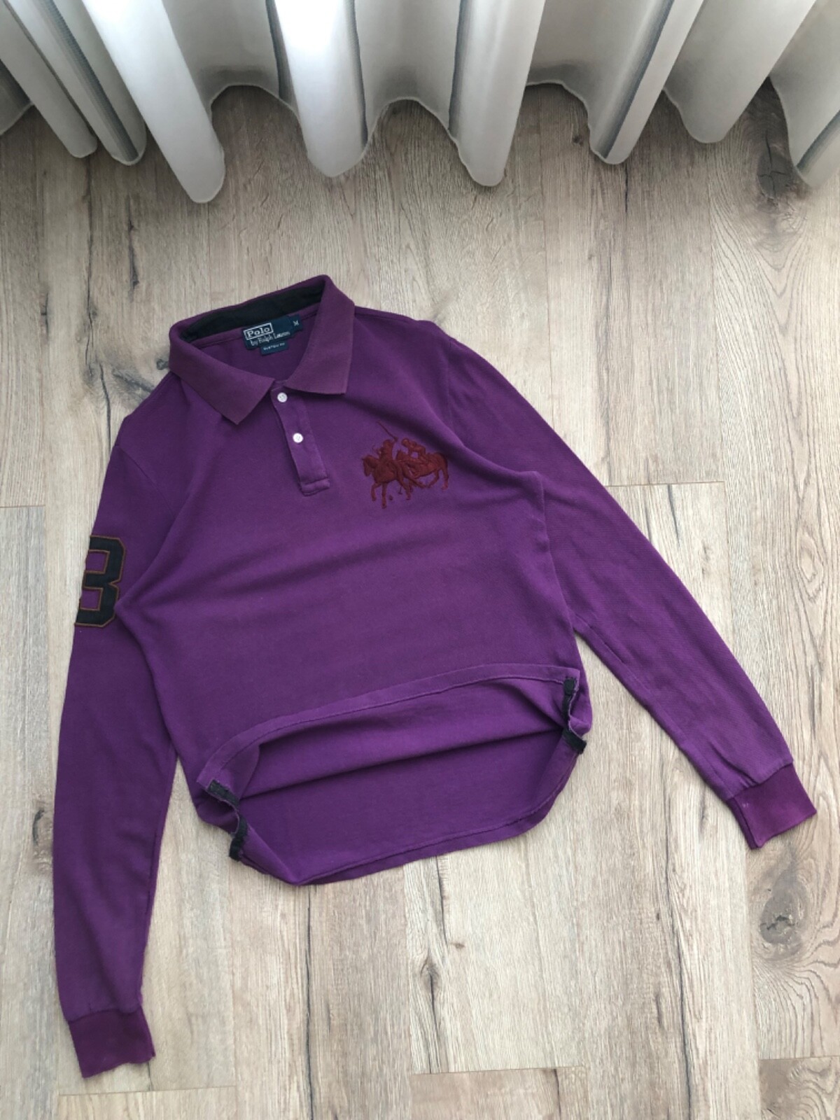 Polo Ralph Lauren #3 Women’s Purple Rugby Shirt Vintage | eBay