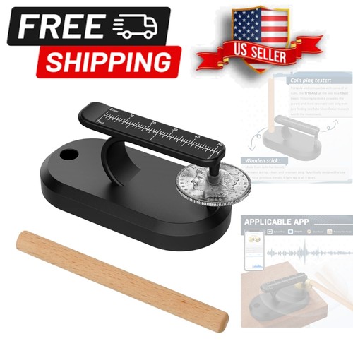 Coin Ping Tester for Authenticity - Portable Sound Detection ...