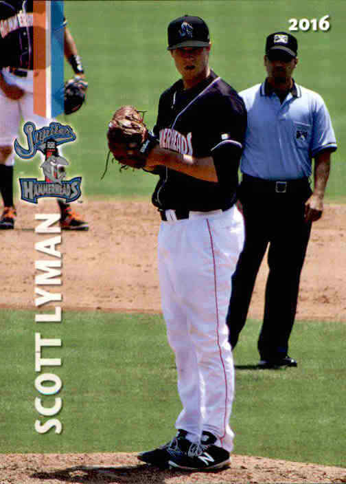 2016 Jupiter Hammerheads Grandstand #15 Scott Lyman UC Davis Alamo ...
