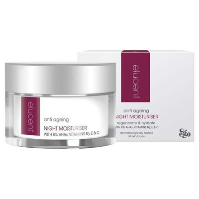 Elucent Anti-Ageing Night Moisturiser 50g - Revitalize Your Skin | eBay ...