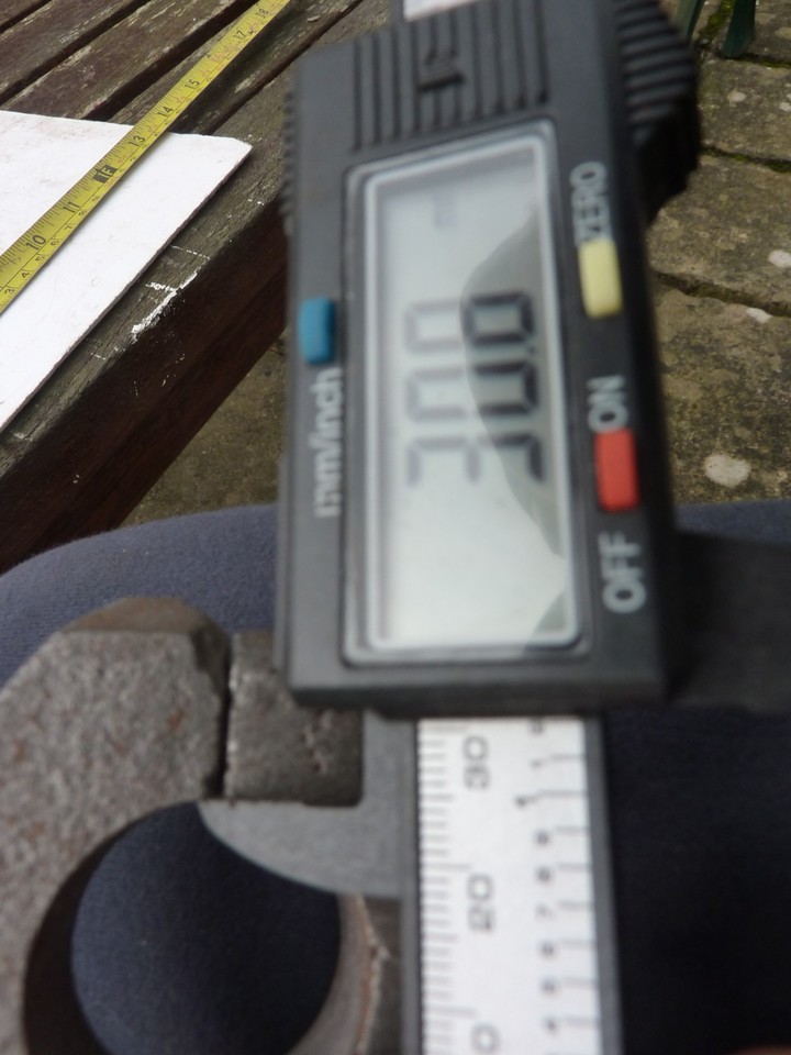 BSA Triumph Classic motorcycle 1 1/4" Universal Clamp-on prop side ...