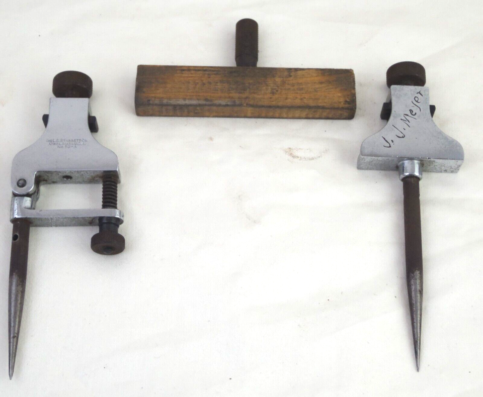 "Starrett" No. 50-A Adjustable Trammel Points/Dividers USA Vintage | eBay