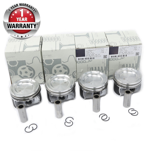 Engine Pistons Set Φ83mm Fit For Mercedes-Benz C200 E200 E250 E300 ...